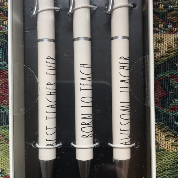 Rae Dunn | Office | Rae Dunn Best Teacher Ever Pen Set | Poshmark